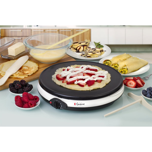 Euro Cuisine Electric Crepe Maker & Reviews | Wayfair