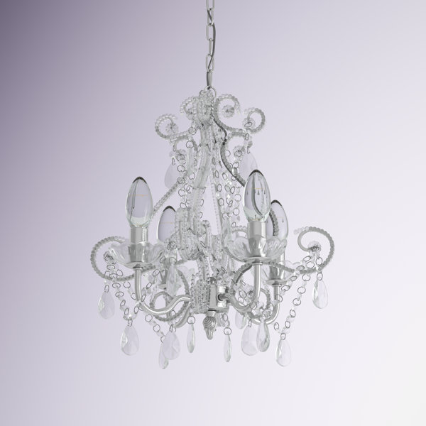 Etta Avenue™ Lucee 4 - Light Dimmable Classic / Traditional Chandelier ...