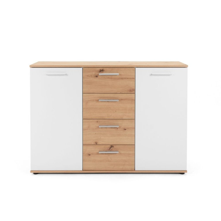 Latitude Run Kishia 120cm Wide 4 Drawer Sideboard | Wayfair.co.uk