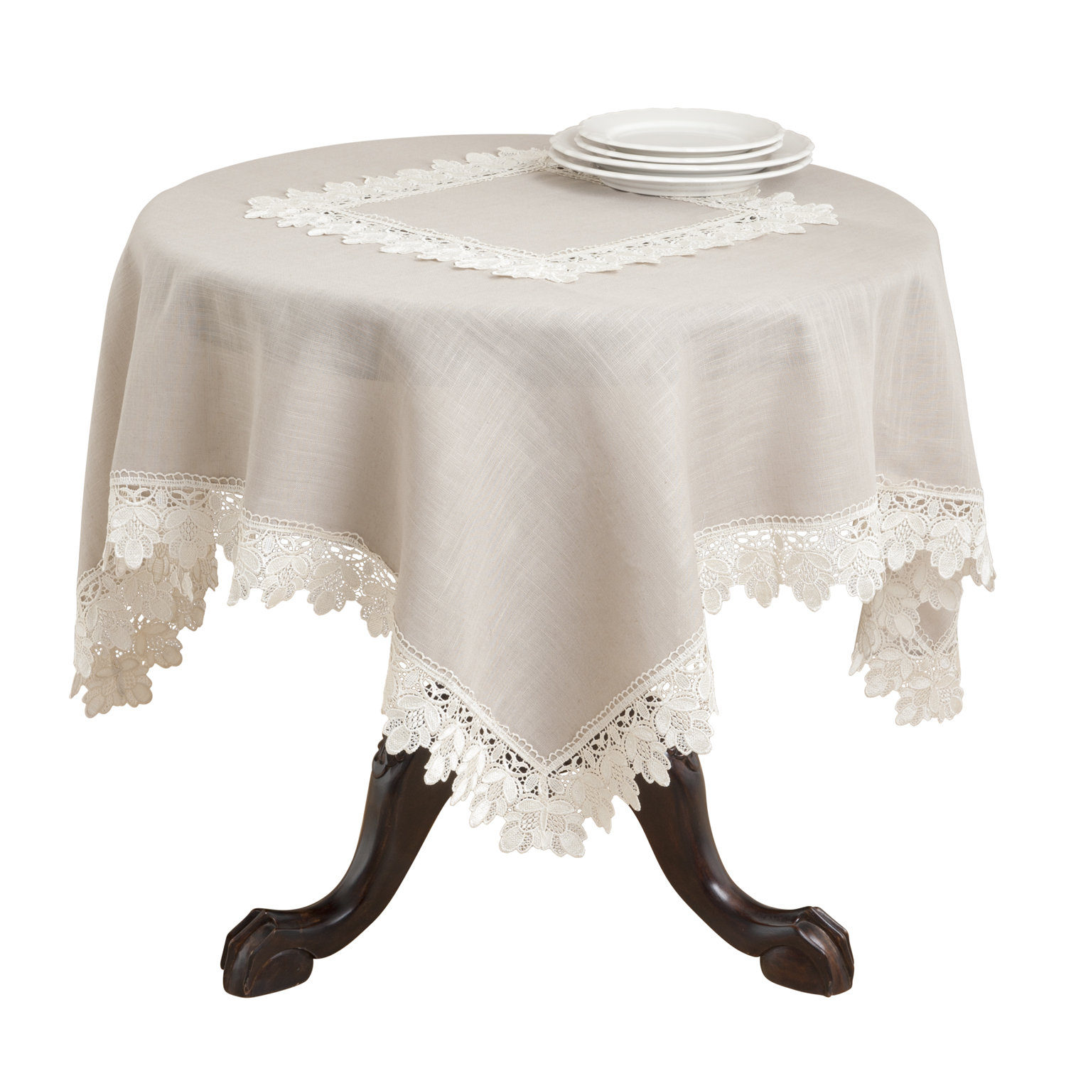 August Grove® Stotler Square Table Topper & Reviews | Wayfair
