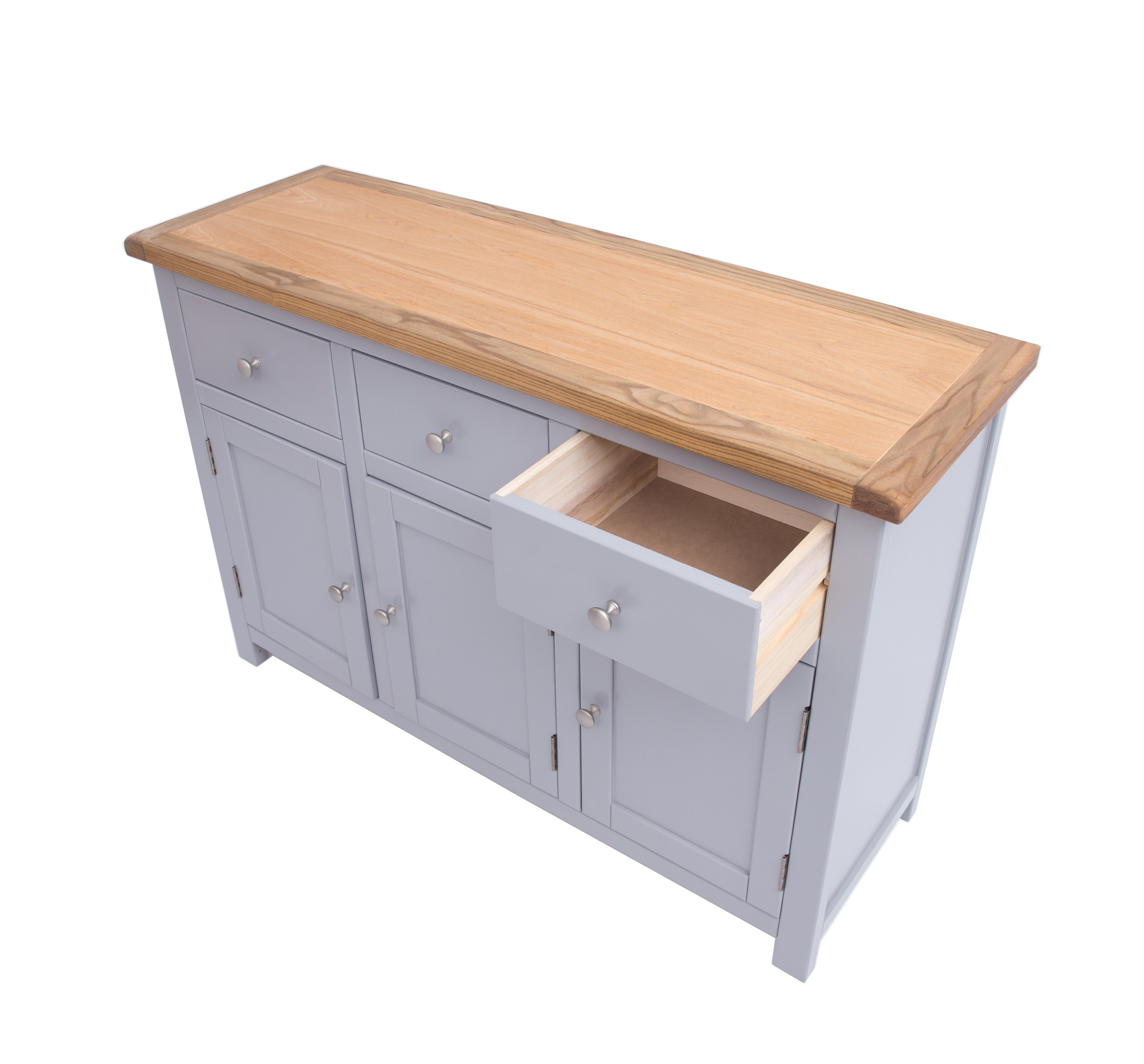 Brambly Cottage Mellor 120Cm Wide 3 Drawer Sideboard | Wayfair.co.uk