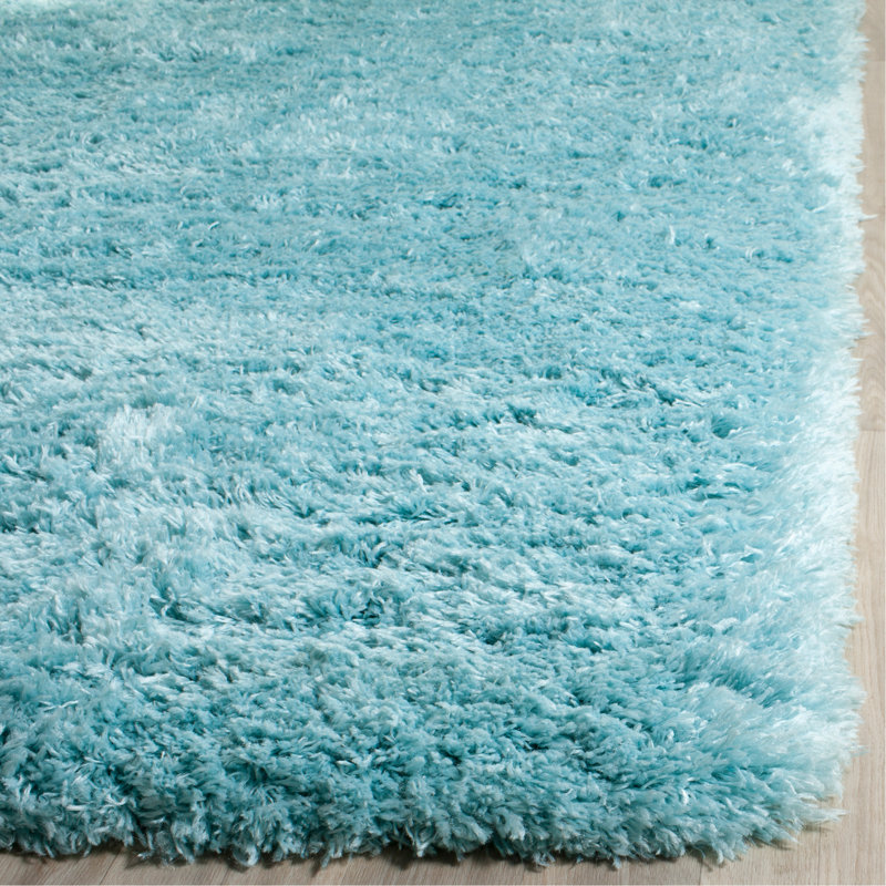 Willa Arlo Interiors Hermina Performance Light Turquoise Rug & Reviews ...