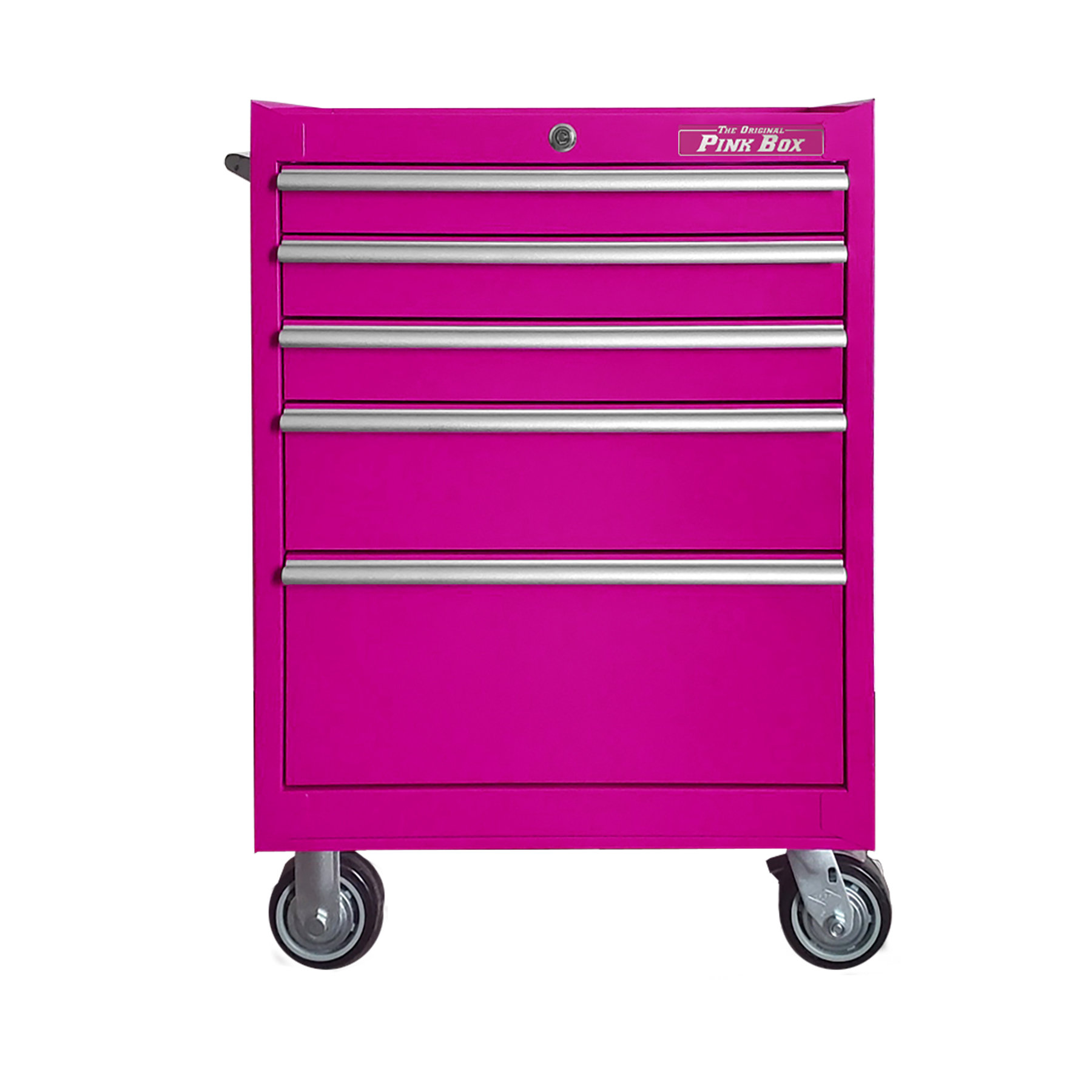 The Original Pink Box 26" W 5 Drawer Bottom Rollaway Chest | Wayfair