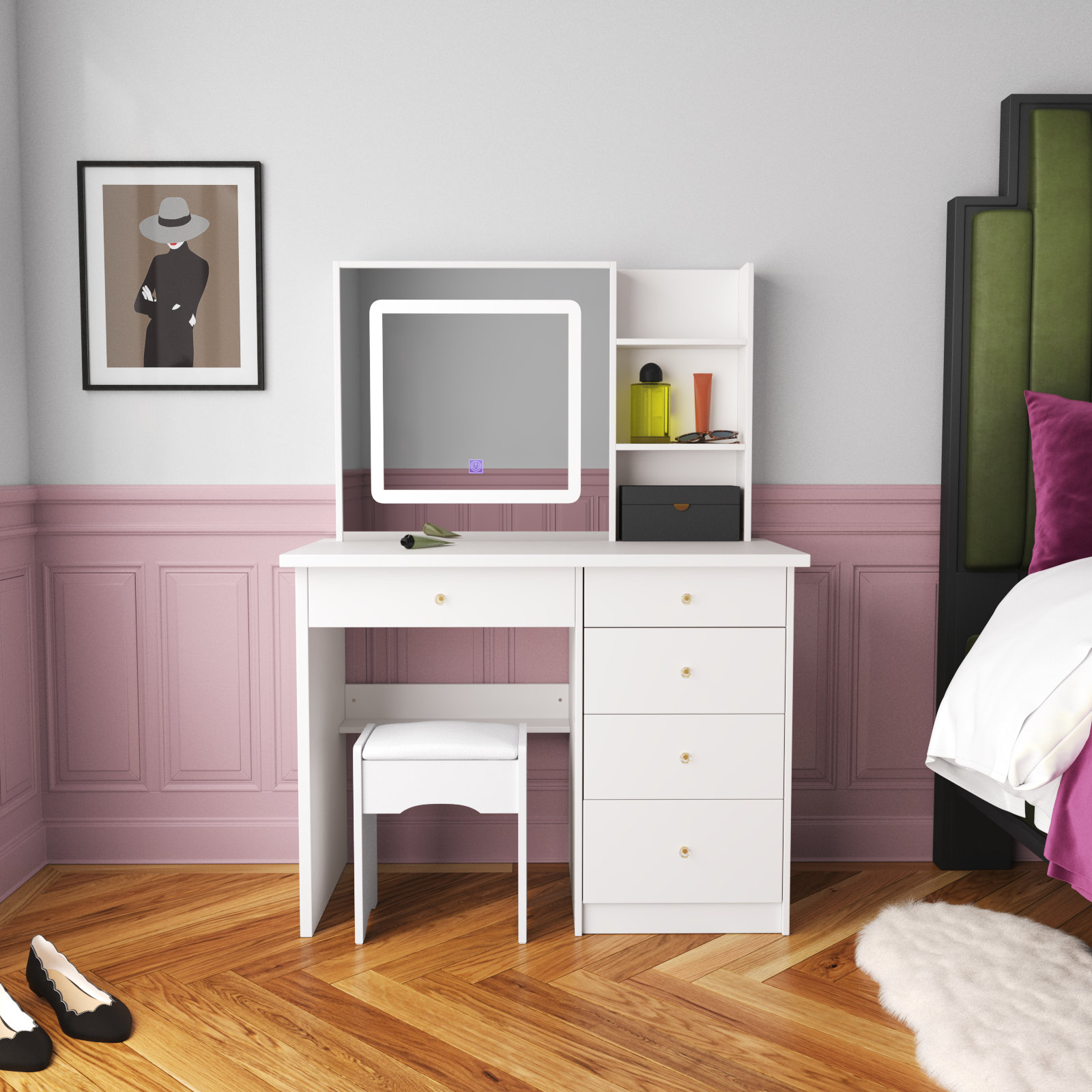 Etta Avenue™ Emilee Vanity & Reviews | Wayfair