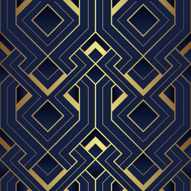 Everly Quinn Randolyn Geometric Wallpaper | Wayfair