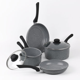Coated with Care (PFOA & PTFE Free) Cookware Sets You'll Love | Wayfair ...