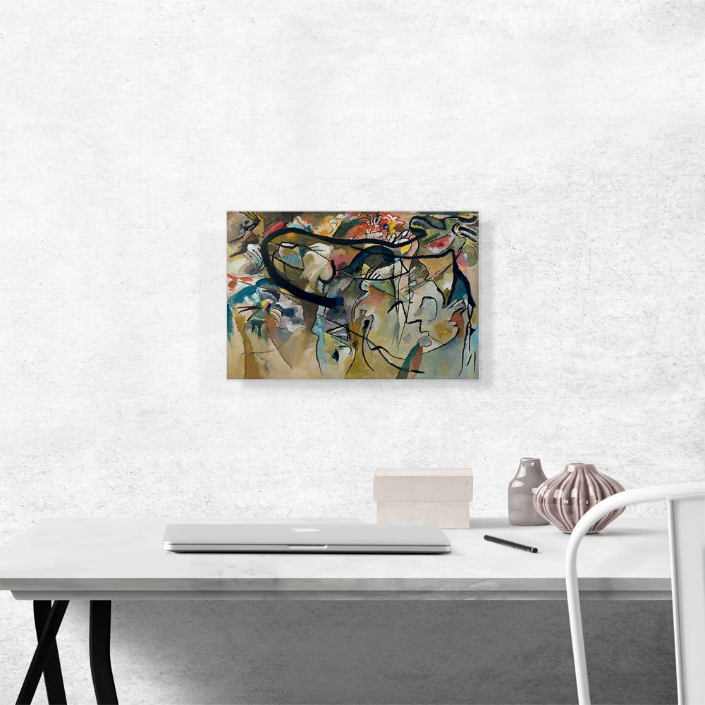ARTCANVAS Composition 5 1911 by Wassily Kandinsky - Wrapped Canvas ...