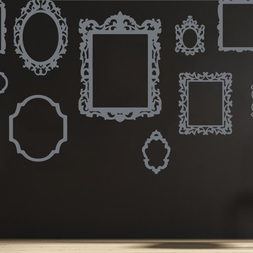 The Decal Guru Antique Picture Frames Wall Decal & Reviews - Wayfair Canada