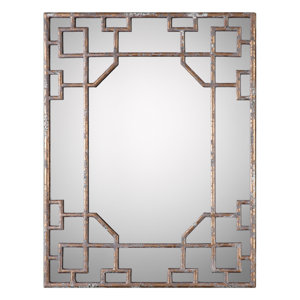 Darby Home Co Rectangle Metal Wall Mirror & Reviews | Wayfair
