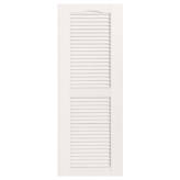 Alpha Shutters Cathedral Top Custom Open Louver Shutters Pair & Reviews ...