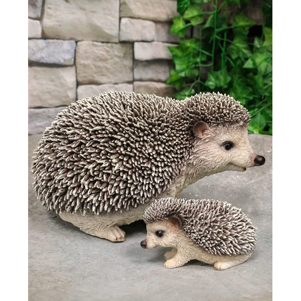 Millwood Pines Bay Isle Home™ Lifelike Realistic Mother Hedgehog With ...