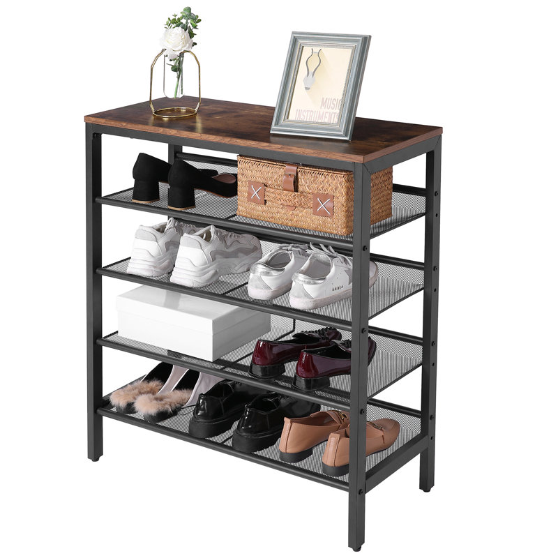 17 Stories Alheide 5 Tier 20 Pair Shoe Rack & Reviews | Wayfair