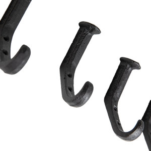 The Twillery Co.® Conkling Metal 6 - Hook Wall Hook & Reviews | Wayfair