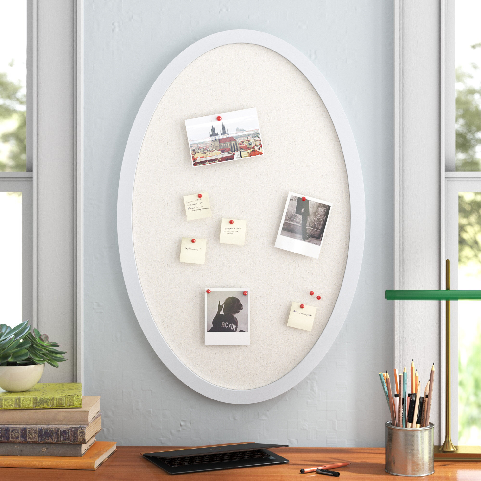 Wade Logan® Aleceia Wall Mounted Bulletin Board & Reviews | Wayfair