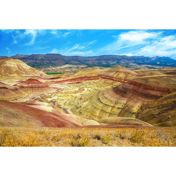 Millwood Pines Montaigne Multicolored Painted Hills, Oregon On Canvas ...