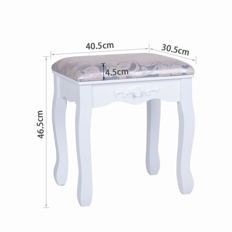 Mercer41 Fredson 45Cm Tall Stool | Wayfair.co.uk