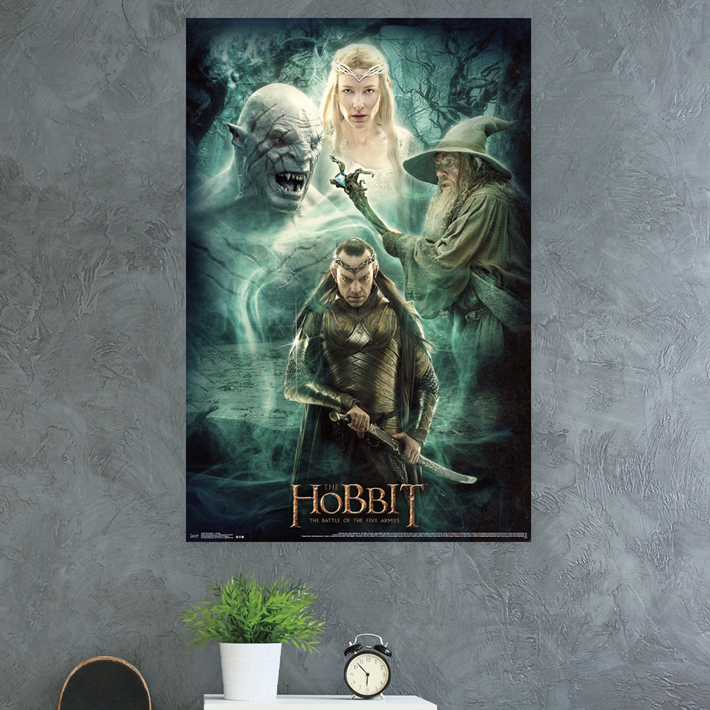 Trends International The Hobbit 3 - Collage Paper Print - Wayfair Canada