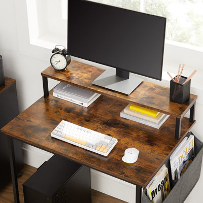 Borough Wharf Maclaine 80Cm W Rectangular Computer Desk | Wayfair.co.uk