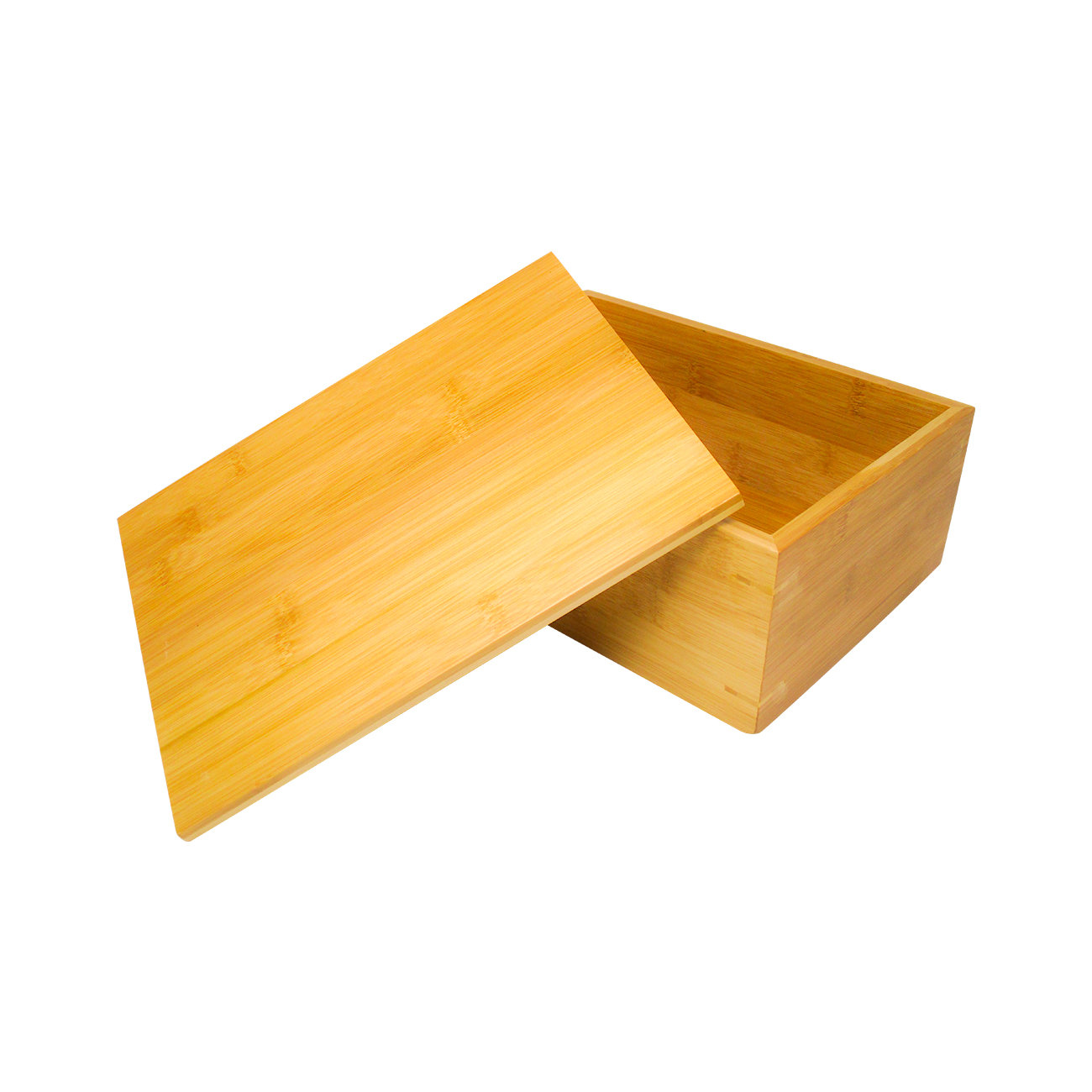 Ebern Designs Stash Storage Bamboo Box | Wayfair