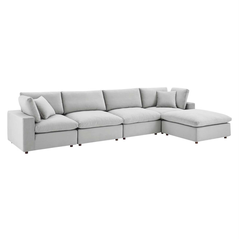 Modway Commix 5 - Piece Upholstered Sectional | Wayfair