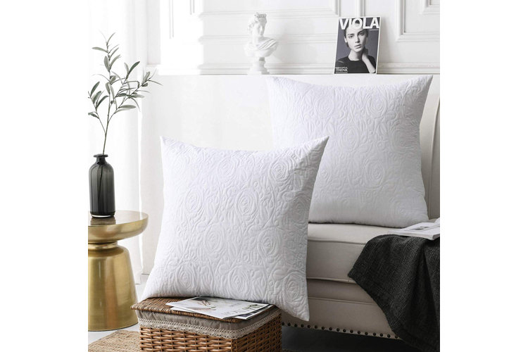 Top 10 White Euro Throw Pillows in 2023 | Wayfair