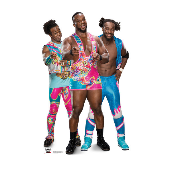 Advanced Graphics New Day - Big E, Kofi and Xavier (WWE) Standup | Wayfair