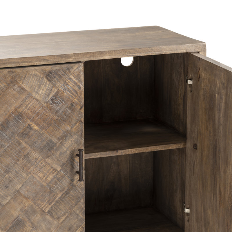 Union Rustic Ulrey Herringbone Sideboard | Wayfair