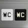 Maturi Enamel WC Sign | Wayfair.co.uk