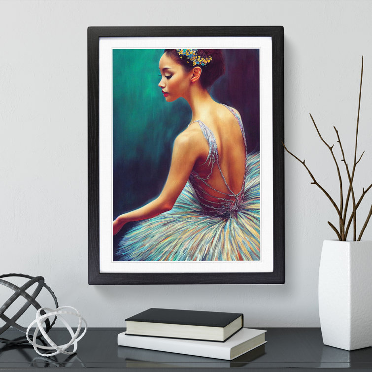 Rosdorf Park Beautiful Ballerina - Picture Frame Graphic Art | Wayfair ...