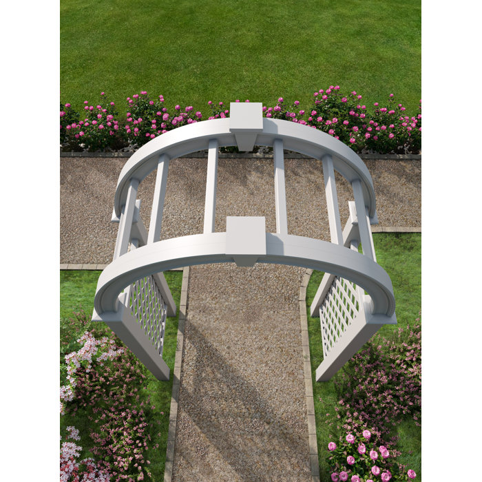 Vita Nantucket Legacy Vinyl Arbor & Reviews | Wayfair