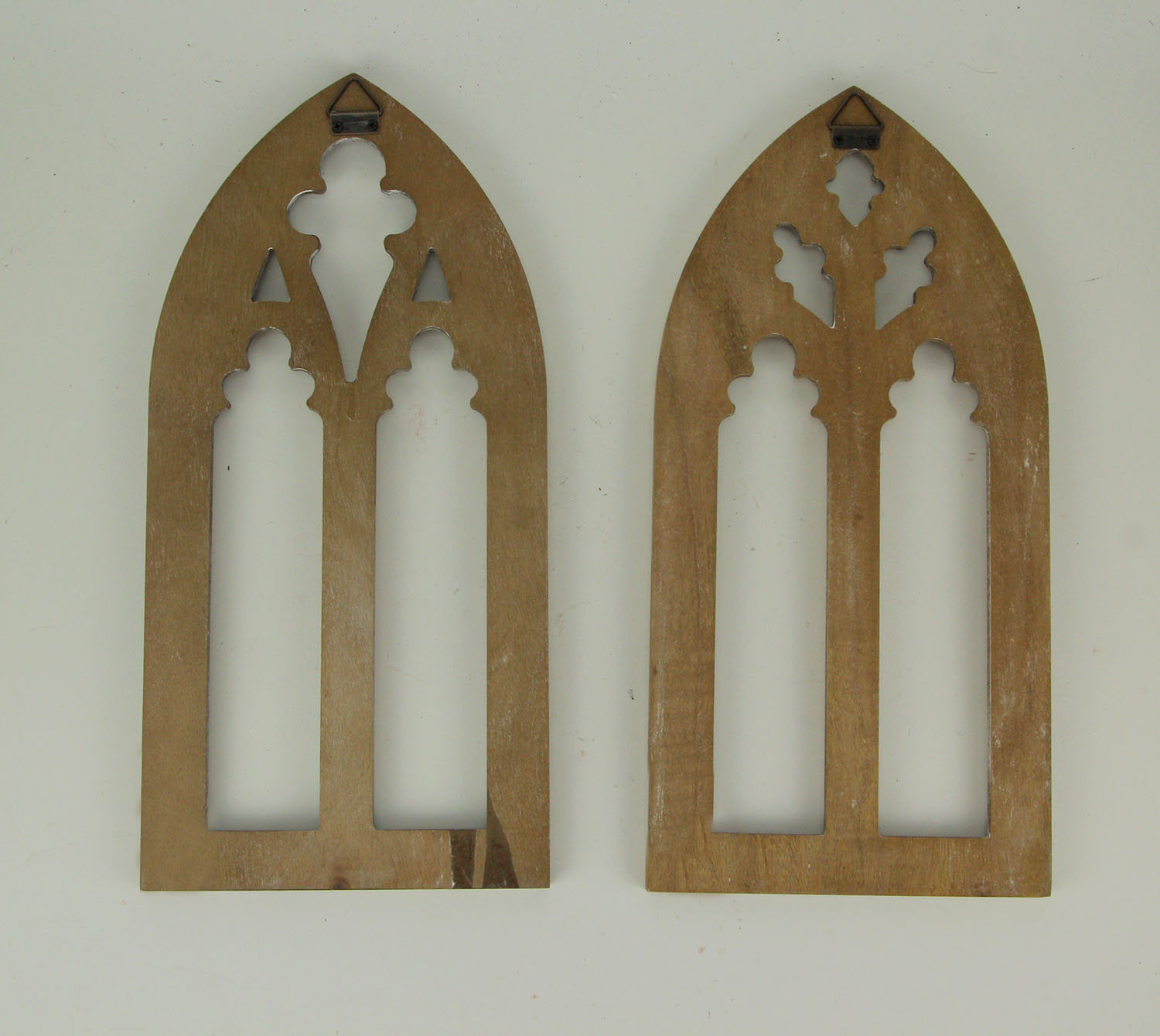 Ophelia & Co. Whitewashed Wood Gothic Arch Window Frame Wall Decor 2 ...