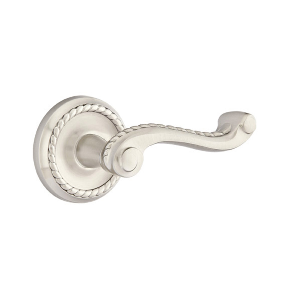 Emtek Rope Passage (Hall & Closet) Door Lever with Rosette | Wayfair