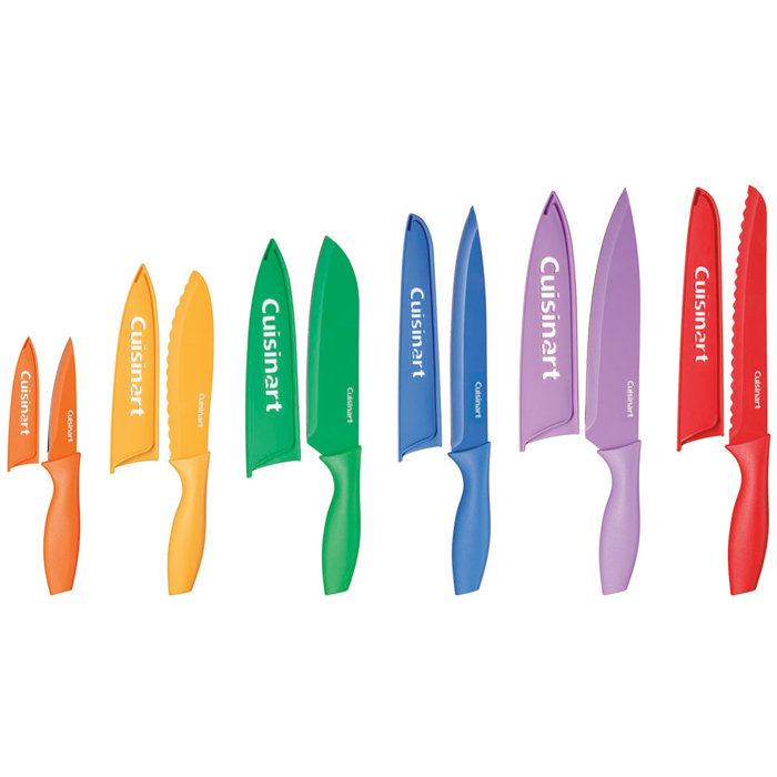 Cuisinart Advantage 12 Piece Color Knife Set & Reviews | Wayfair