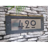 BungalowG 1-Line Wall Address Plaque | Wayfair