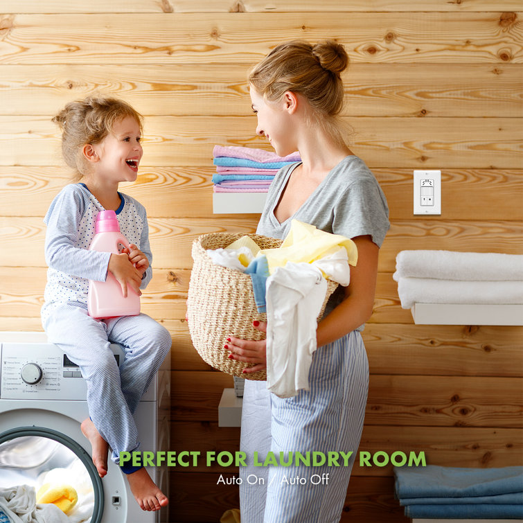 TOPGREENER Humidity Sensor Switch With Motion Detector, Bath Fan and ...