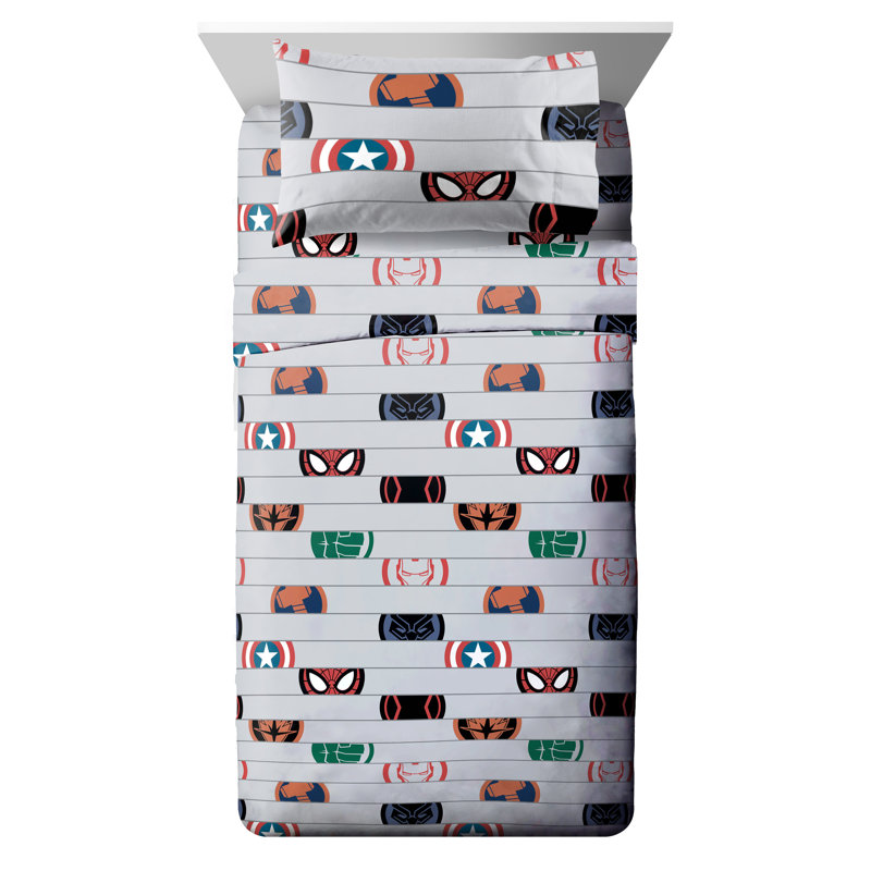 Marvel Emblems Bed Set & Reviews | Wayfair