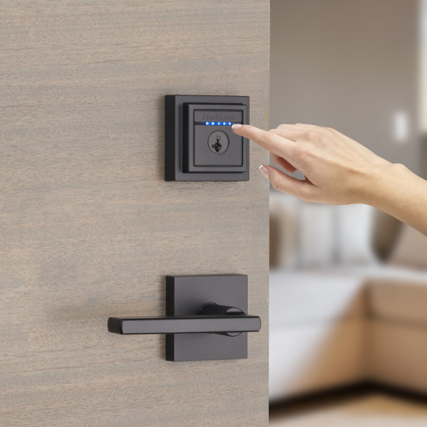 Kwikset Kevo Contemporary Touch-to-Open Smart Lock 2nd Gen & Reviews ...