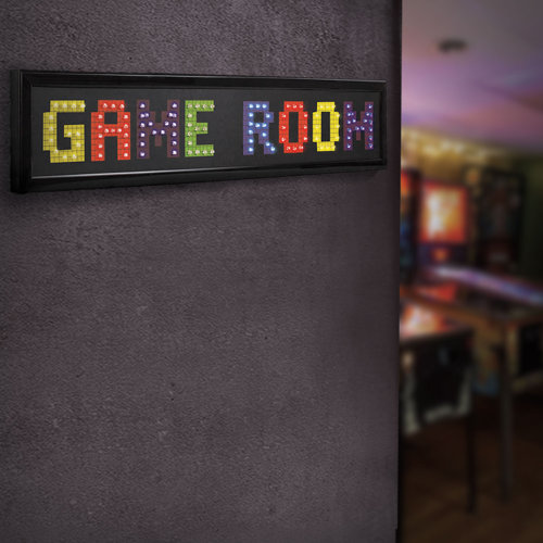 CYRG Game Room LED Marquee Sign & Reviews | Wayfair