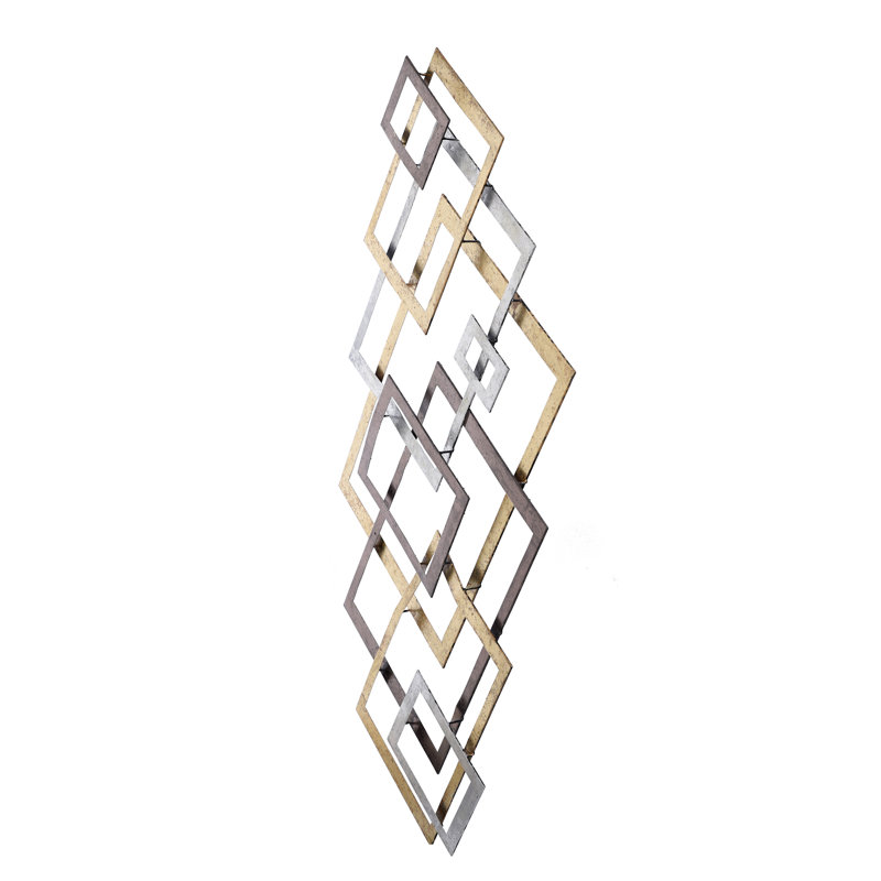 Willa Arlo Interiors Square Metal Wall Décor & Reviews | Wayfair