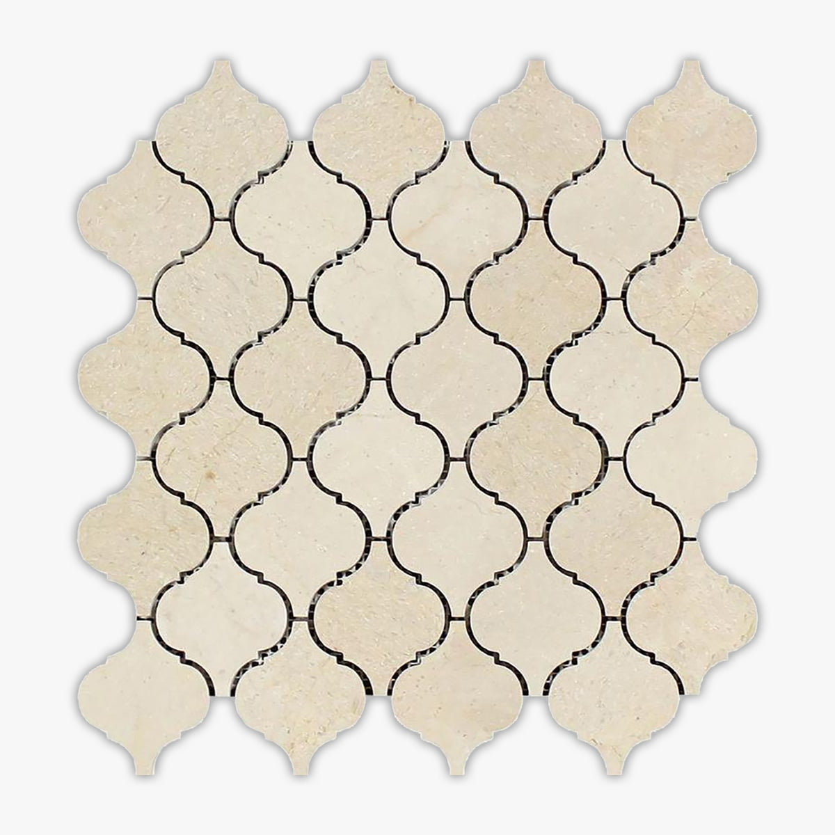 Direct Stone Source Arabesque Mosaic Wall & Floor Tile | Wayfair