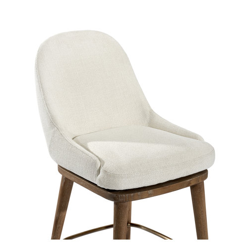 Interlude Harper Swivel 26" Counter Stool | Wayfair