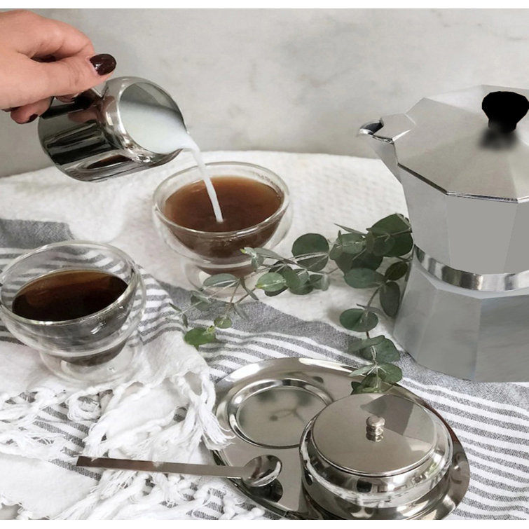 Alcott Hill® Nicky Sugar And Creamer Set with Lid & Reviews | Wayfair