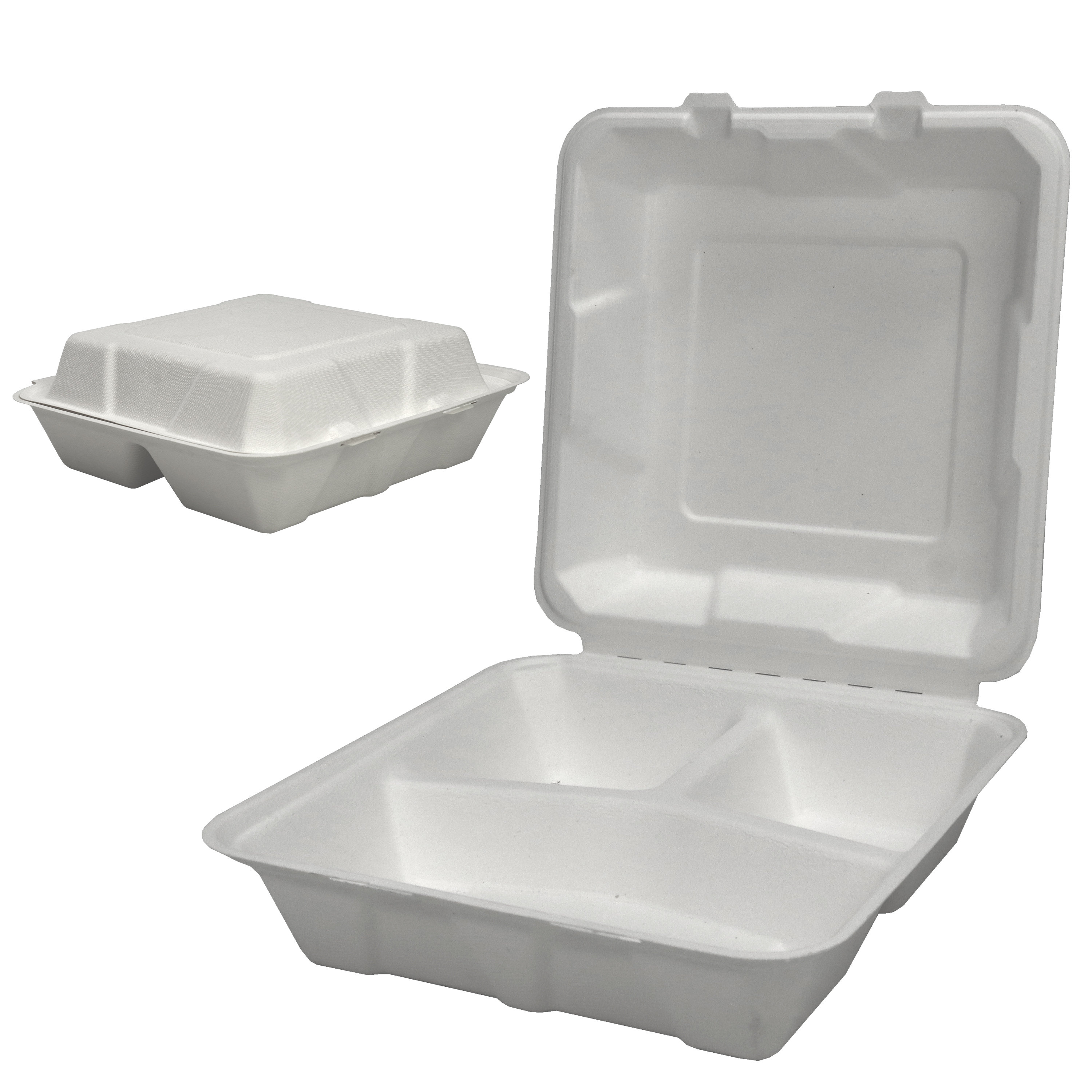 Simond Store - 8"X8" Clamshell Take Out Food Containers - [Pack Of 200 ...