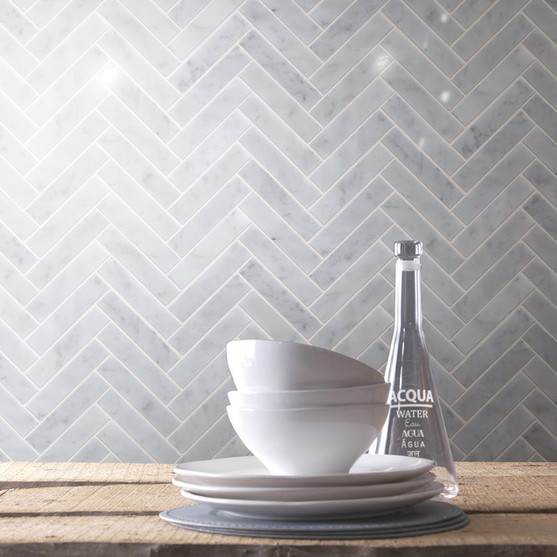 Speed tiles Oahu 11" x 12" Natural Stone Peel & Stick Mosaic Tile ...