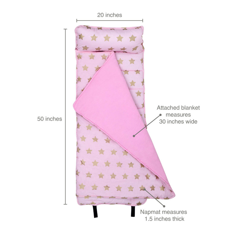 Wildkin Stars Original 1.5" Thick Folding Nap Mat | Wayfair