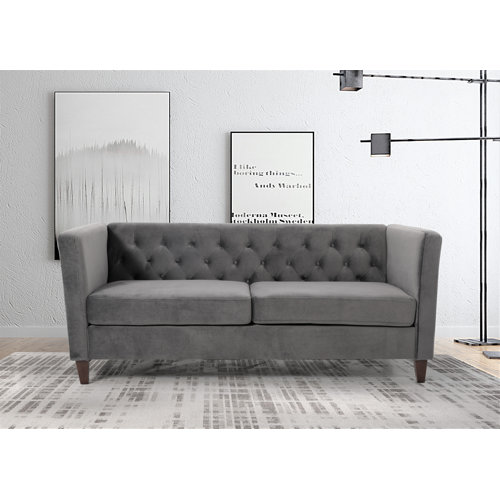 Willa Arlo Interiors Rubio 73.29'' Upholstered Sofa & Reviews | Wayfair