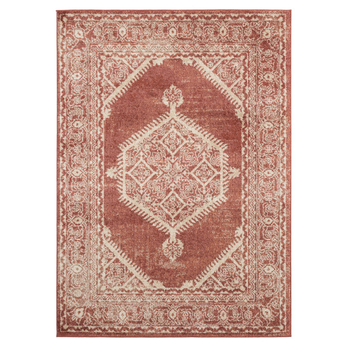 World Menagerie Hicklin Machine Woven / Power Loomed Performance Brick ...