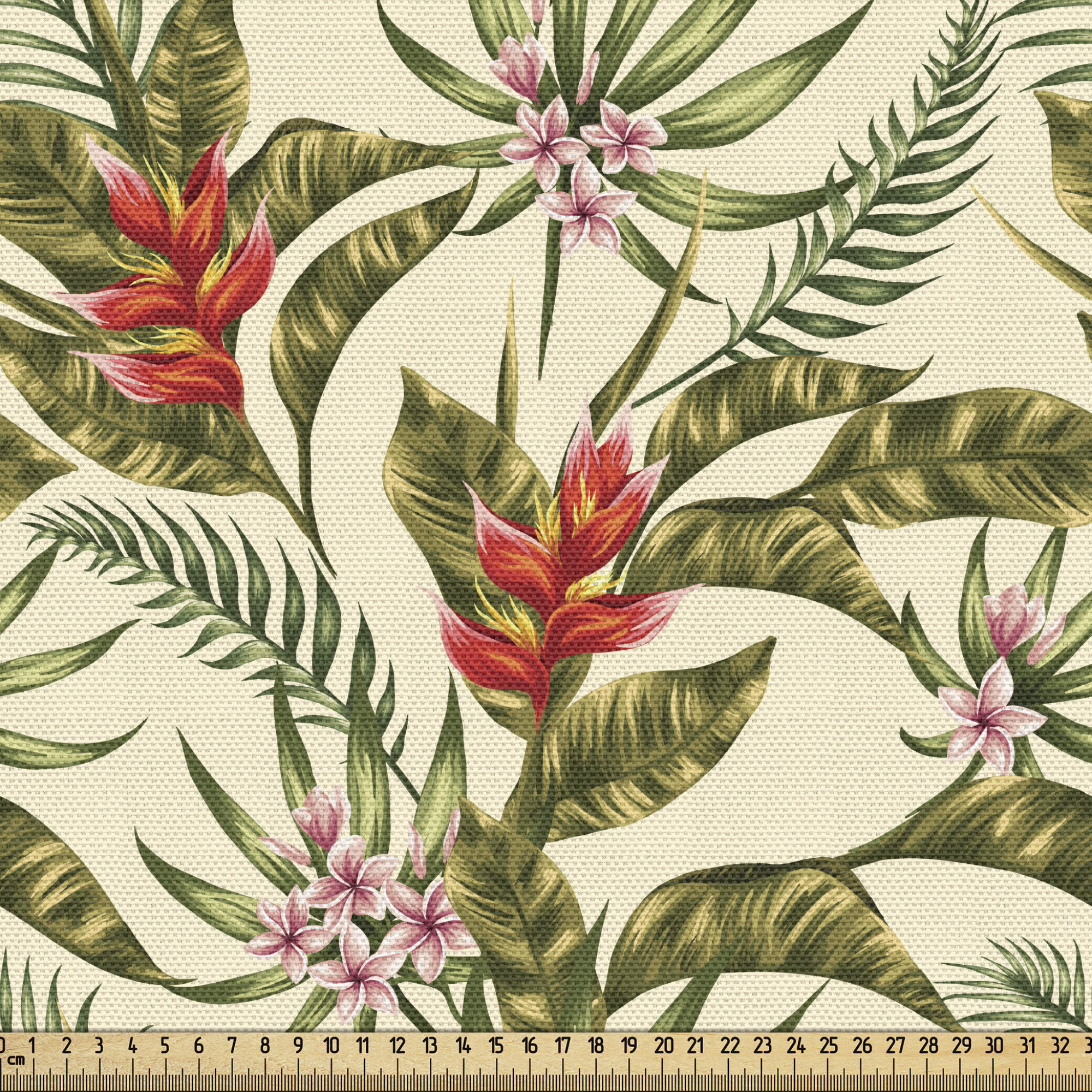 East Urban Home Ambesonne Leaf Fabric | Wayfair East Urban Home Ambesonne Leaf Fabric | Wayfair