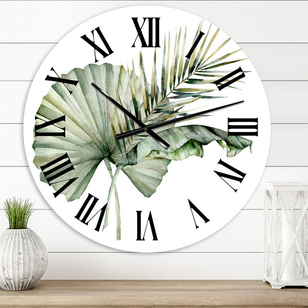 DesignArt Metal Wall Clock | Wayfair