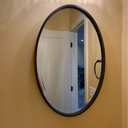 Three Posts™ Lobdell Oval Metal Wall Mirror & Reviews | Wayfair